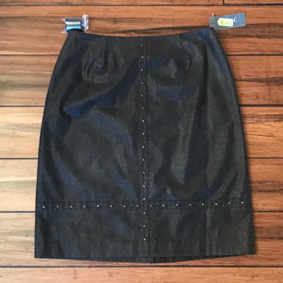 Conrad C Collection | Skirts | Vegan Leather Skirt | Poshmark